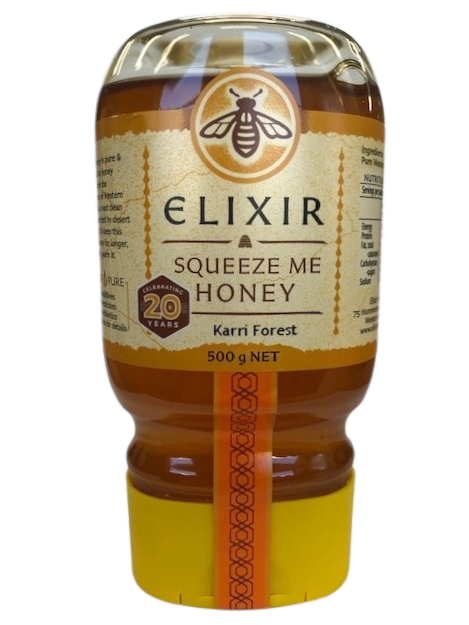 Elixir Honey Squeeze Pack (Gently Heated) (500ml) - The Grocer