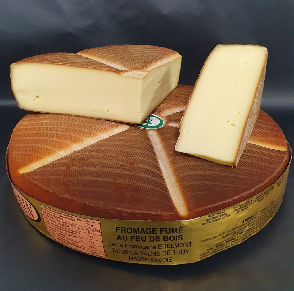 Brezain Smoked Raclette (av. 3kg) - Wheel - The Grocer